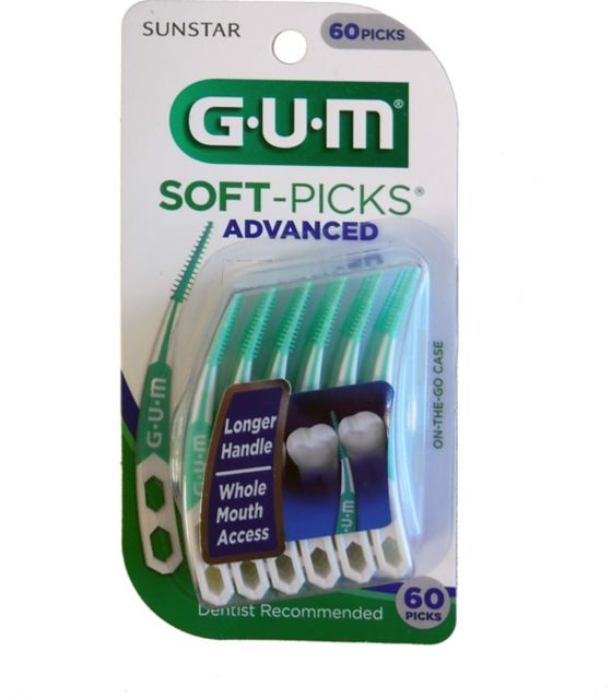 GUM SOFT PICKS ADVANCED 60CT | Health & Beauty | Napa Valley College